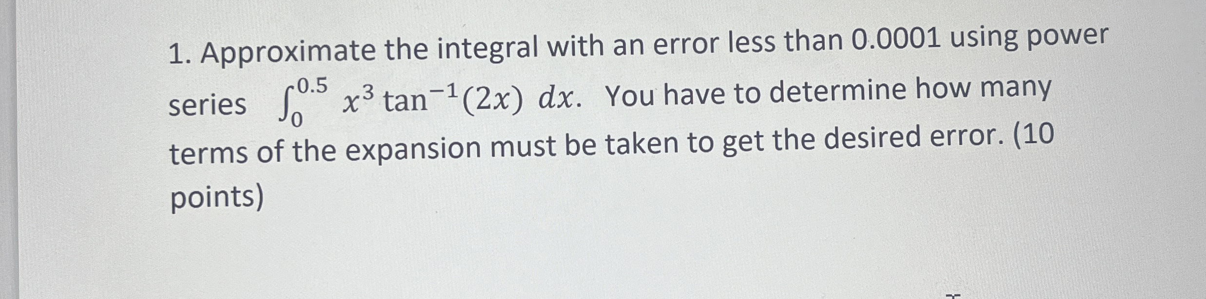 Solved Approximate the integral with an error less than | Chegg.com