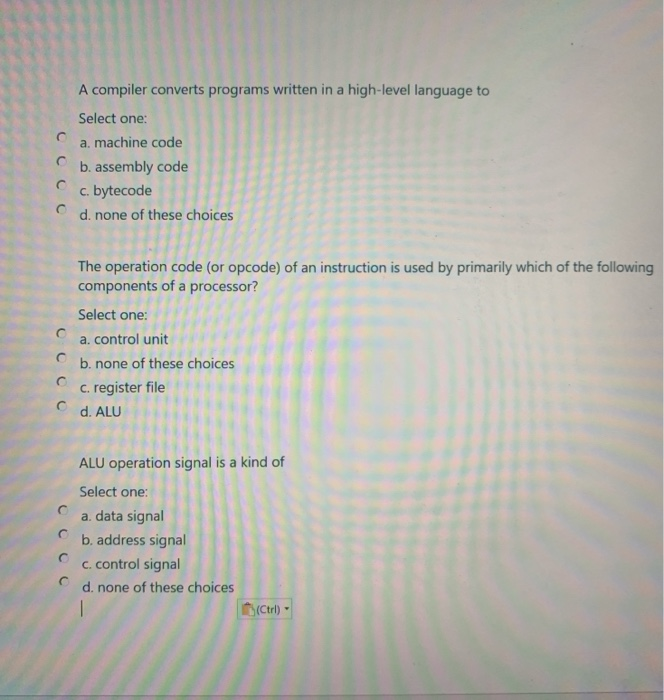 Solved A compiler converts programs written in a high-level | Chegg.com