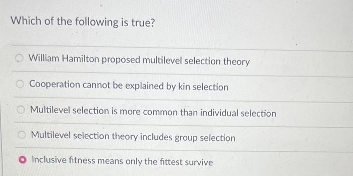 Solved Which of the following is true? William Hamilton | Chegg.com
