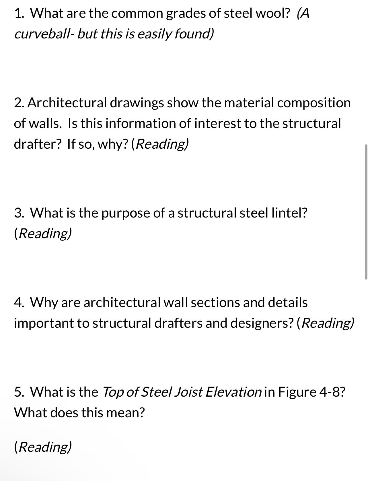 Solved What are the common grades of steel wool? (A | Chegg.com
