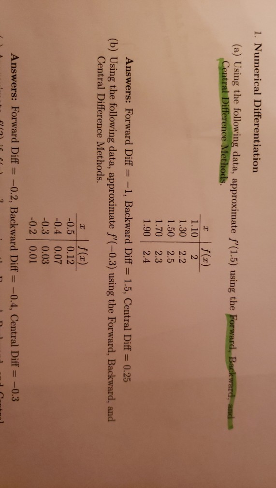 Solved these are practice problems with the answers already | Chegg.com