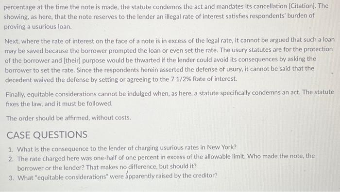 Solved Read the following case and answer the Case Questions | Chegg.com