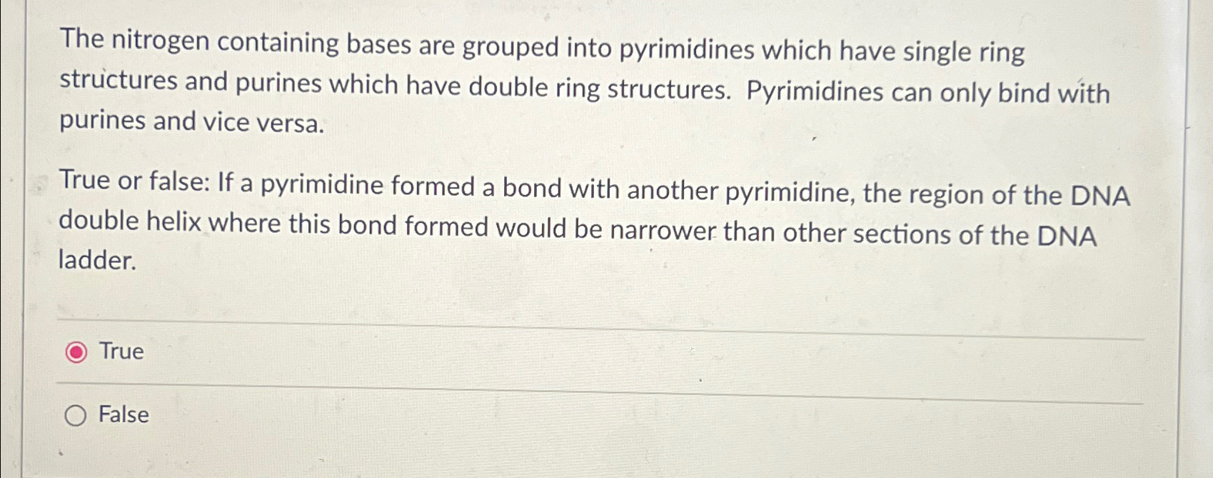 Solved The nitrogen containing bases are grouped into | Chegg.com