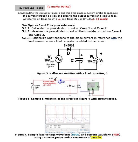 Solved 5.1. Simulate the circuit in figure 5 but this time | Chegg.com