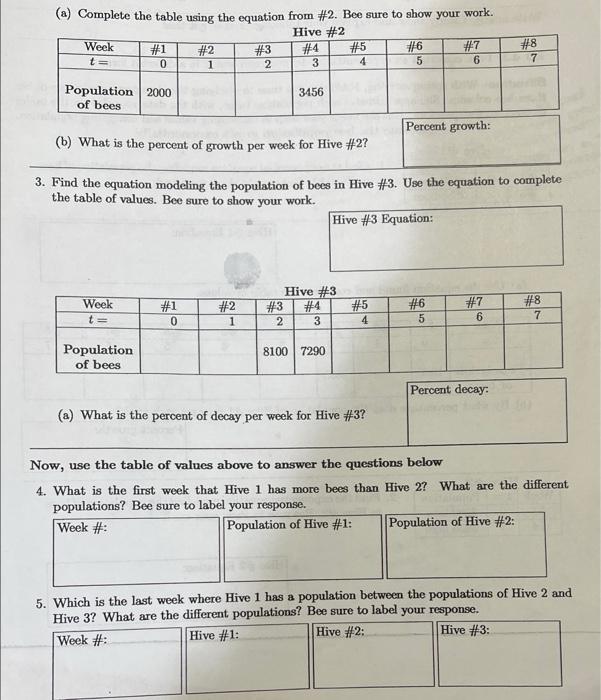Solved LO 4.3: I can construct an exponential model and | Chegg.com