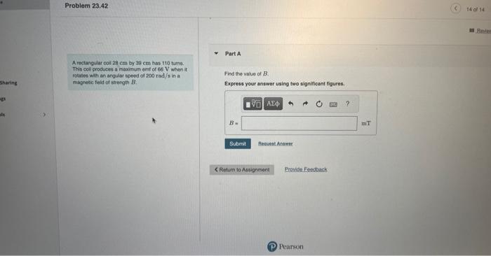 Solved A rectanfuiar coi. 28 cm by 39 cm has 110 humo. This | Chegg.com ...