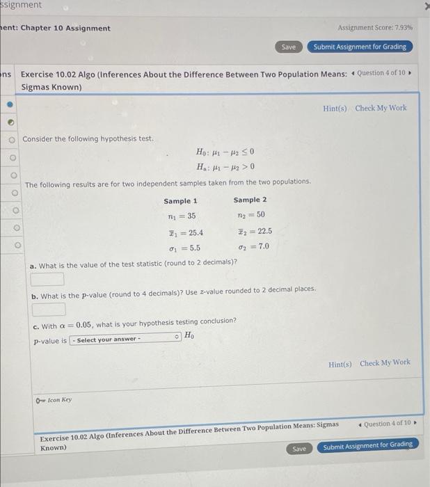 Solved ssignment hent: Chapter 10 Assignment Assignment | Chegg.com Solved ssignment hent: Chapter 10 Assignment Assignment | Chegg.com