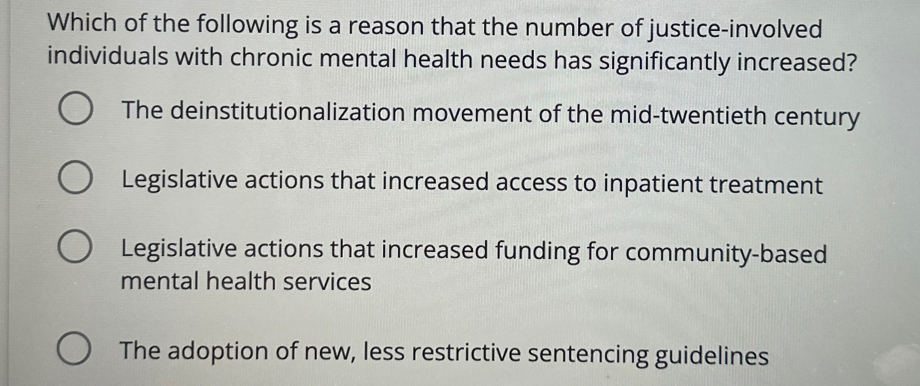 Solved Which of the following is a reason that the number of | Chegg.com