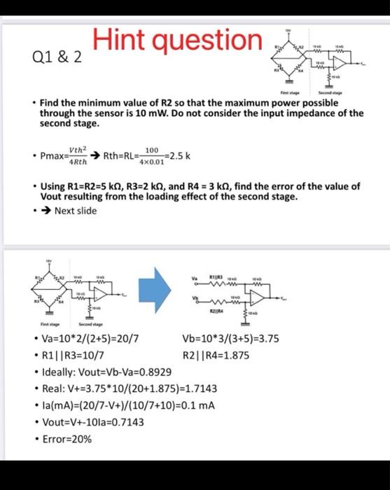 Solved use hint question to solve the problem in the second | Chegg.com