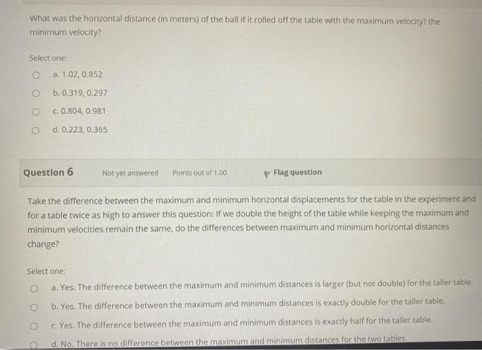 Solved Introduction Imagine a ball rolling off a table and | Chegg.com ...