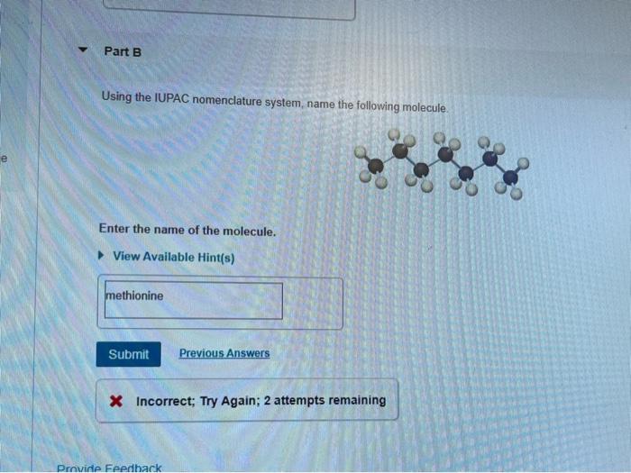 Solved Using the IUPAC nomenclature system, name the | Chegg.com