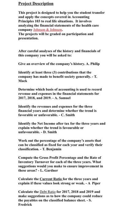 Solved Project Description This project is designed to help | Chegg.com