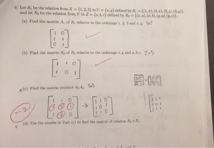 Solved 6. Let R1 be the relation from X = {1,2,3} to Y = {r, | Chegg.com Solved 6. Let R1 be the relation from X = {1,2,3} to Y = {r, | Chegg.com