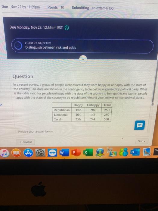 Solved Due Nov 22 by 11:59pm Points 10 Submitting an | Chegg.com