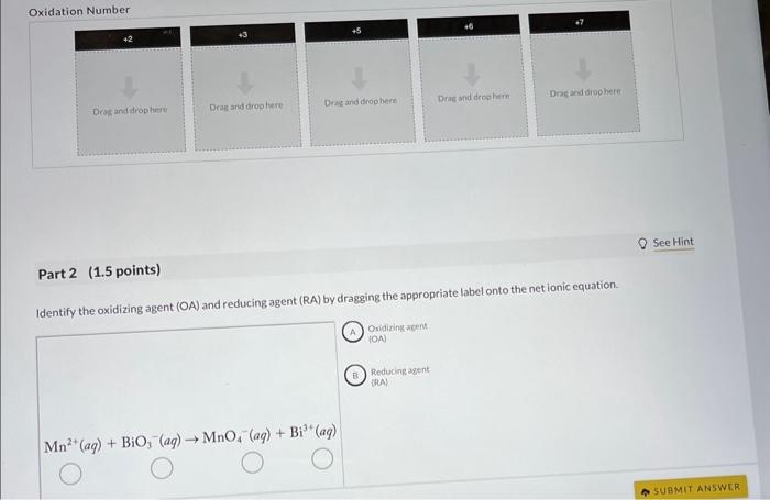 Solved Consider the following (unbalanced) net ionic | Chegg.com