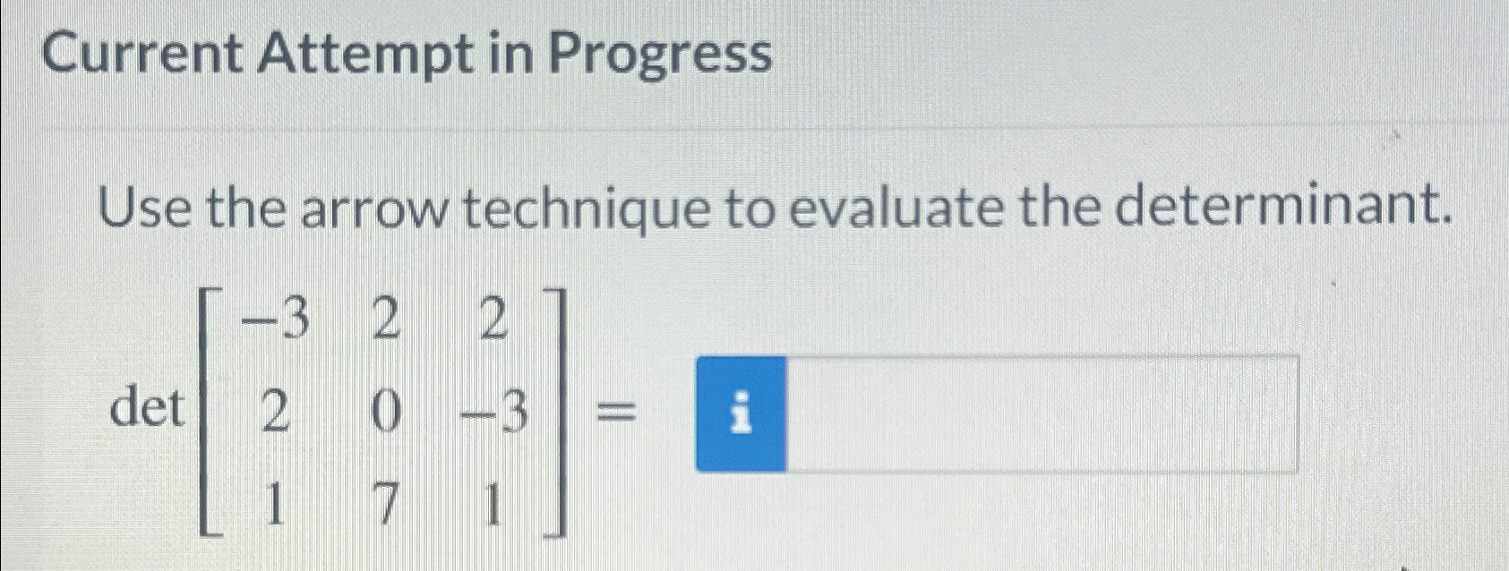 Solved Current Attempt in ProgressUse the arrow technique to | Chegg.com