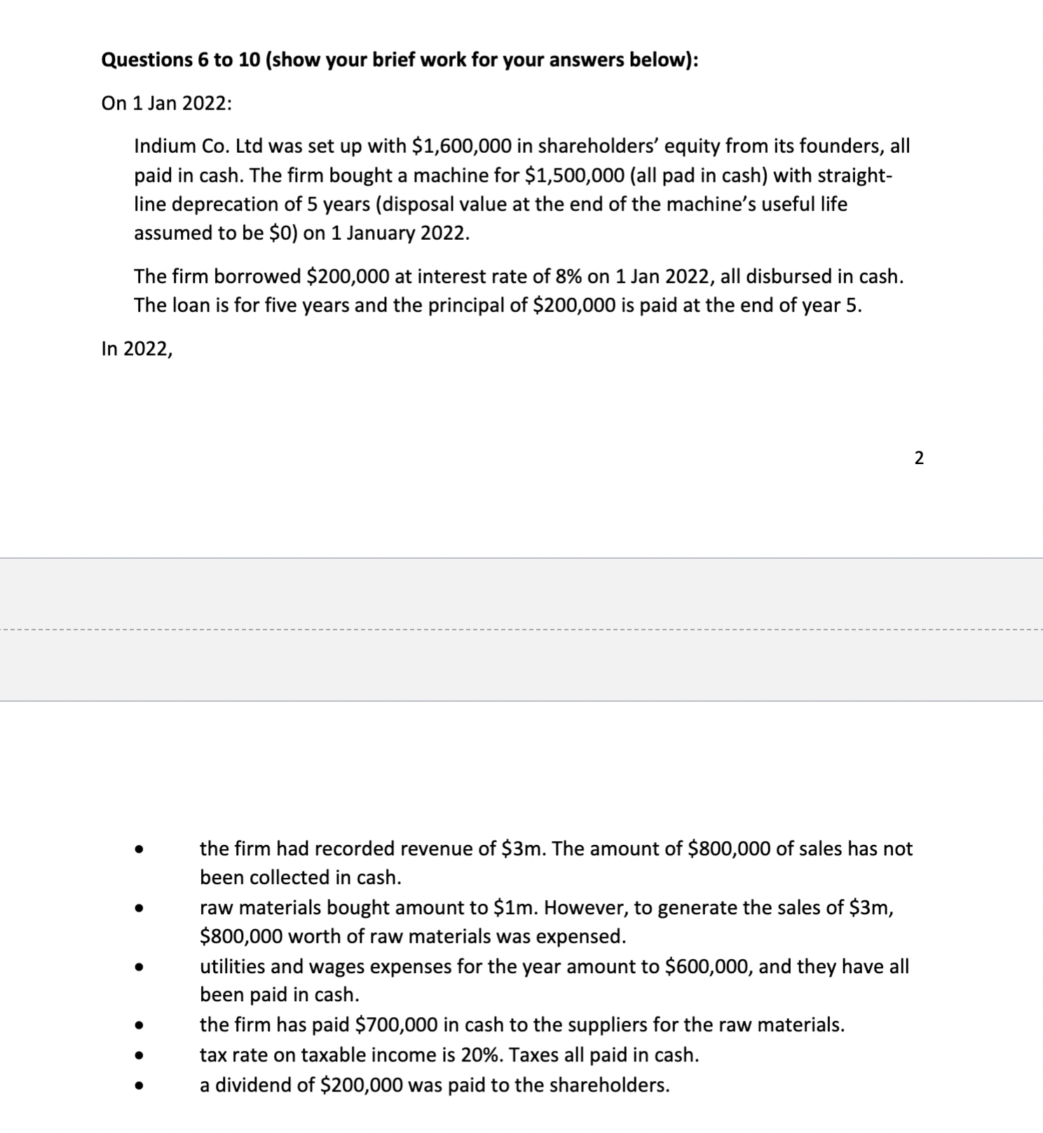 Solved what is the 7.Accounts Receivables?8. ﻿Accounts | Chegg.com