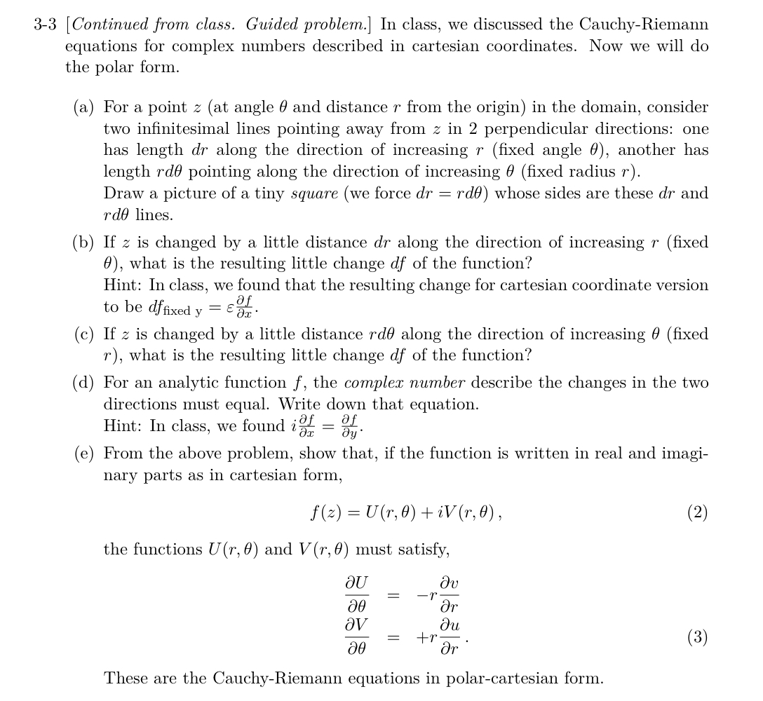 Solved 3-3 [Continued from class. Guided problem.] ﻿In | Chegg.com