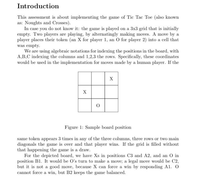 Solved Introduction This assessment is about implementing | Chegg.com