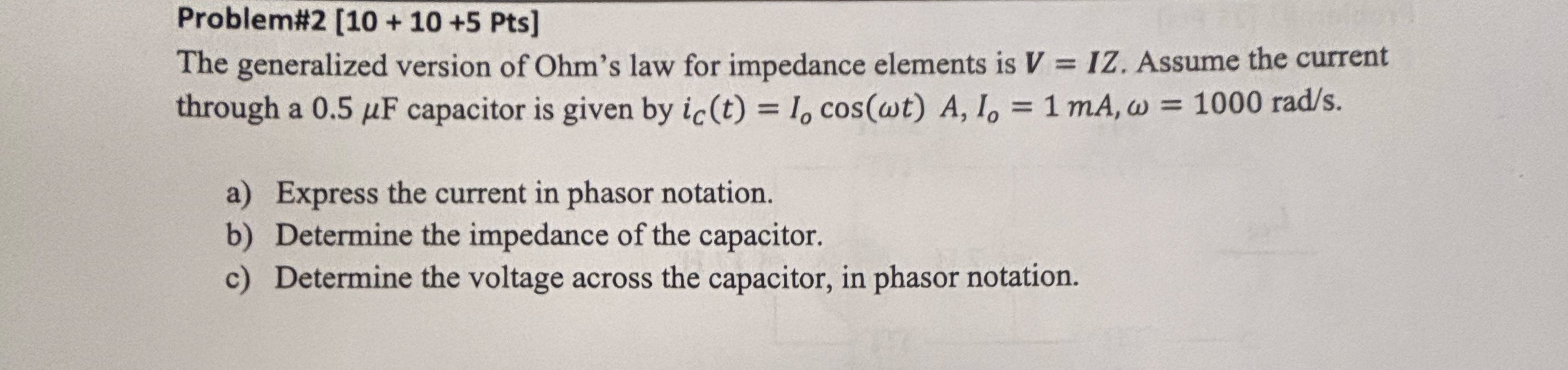 Solved Problem#2 [10 + 10 +5 ﻿Pts]The generalized version of | Chegg.com