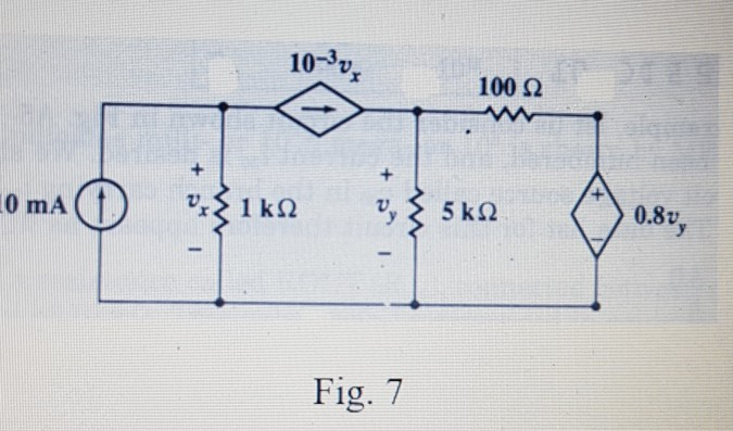 Solved find all nodes, voltages and all currents in the | Chegg.com