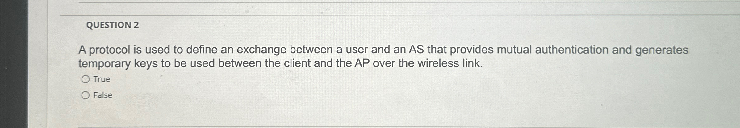 Solved QUESTION 2A protocol is used to define an exchange | Chegg.com