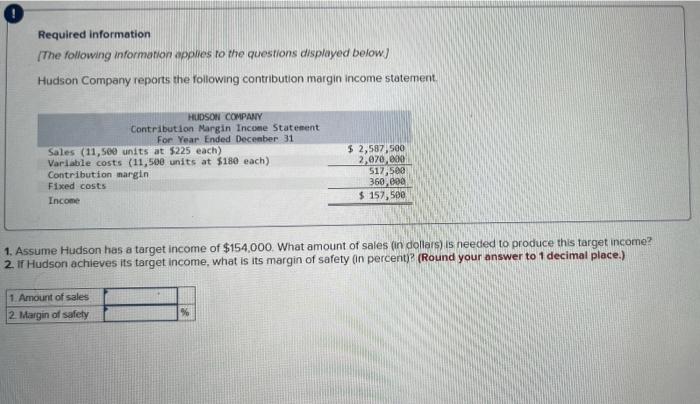 Solved Required information [The following information | Chegg.com
