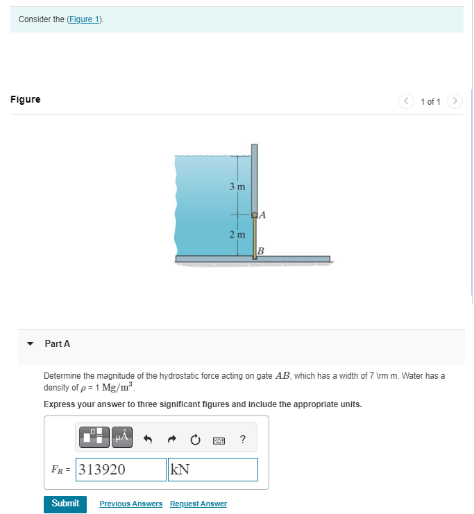 Solved Consider the (Figure 1).FigurePart ADetermine the | Chegg.com