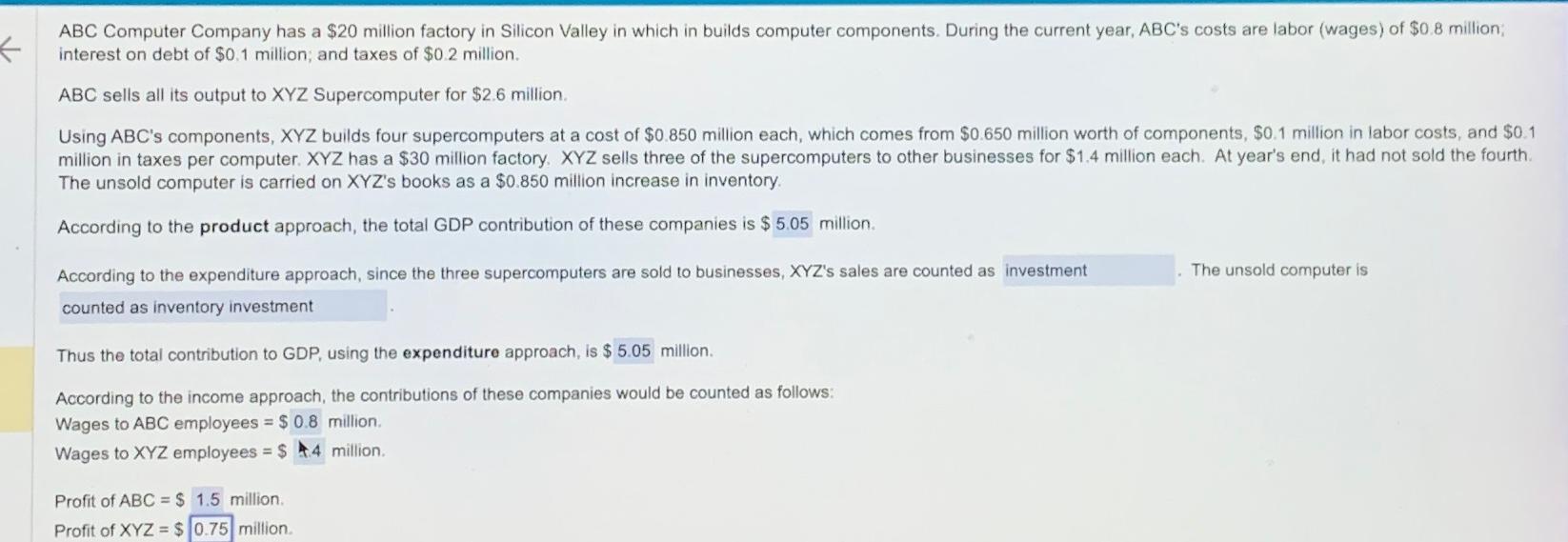 Solved ABC Computer Company has a $20 ﻿million factory in | Chegg.com