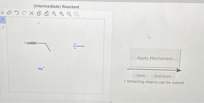Solved ODCX (Intermediate) Reactant Br Tip: Add curved | Chegg.com