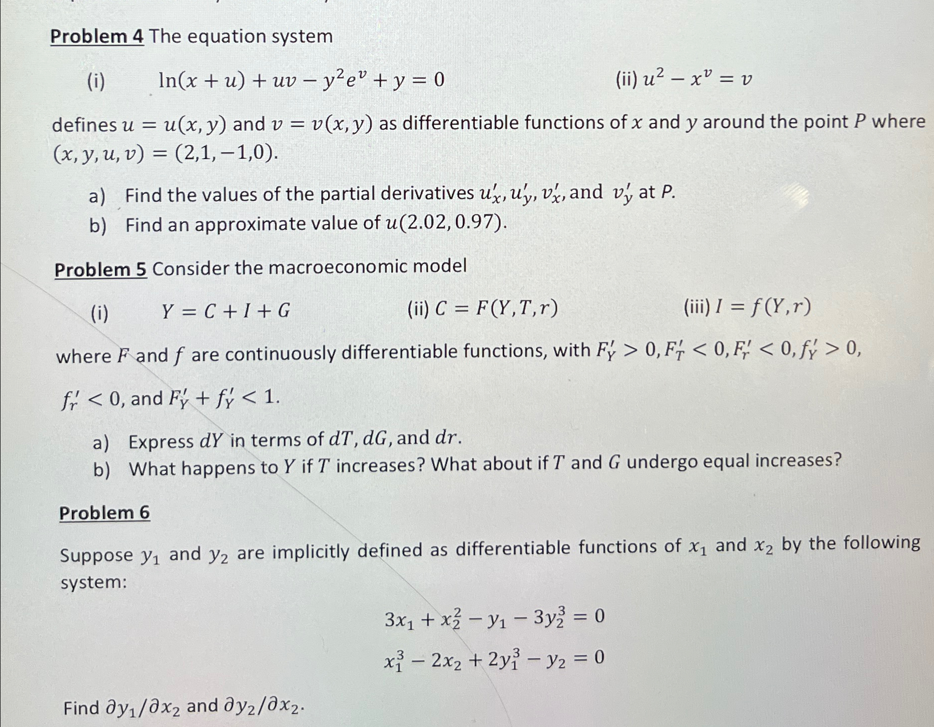 Solved Problem 4 ﻿The equation | Chegg.com