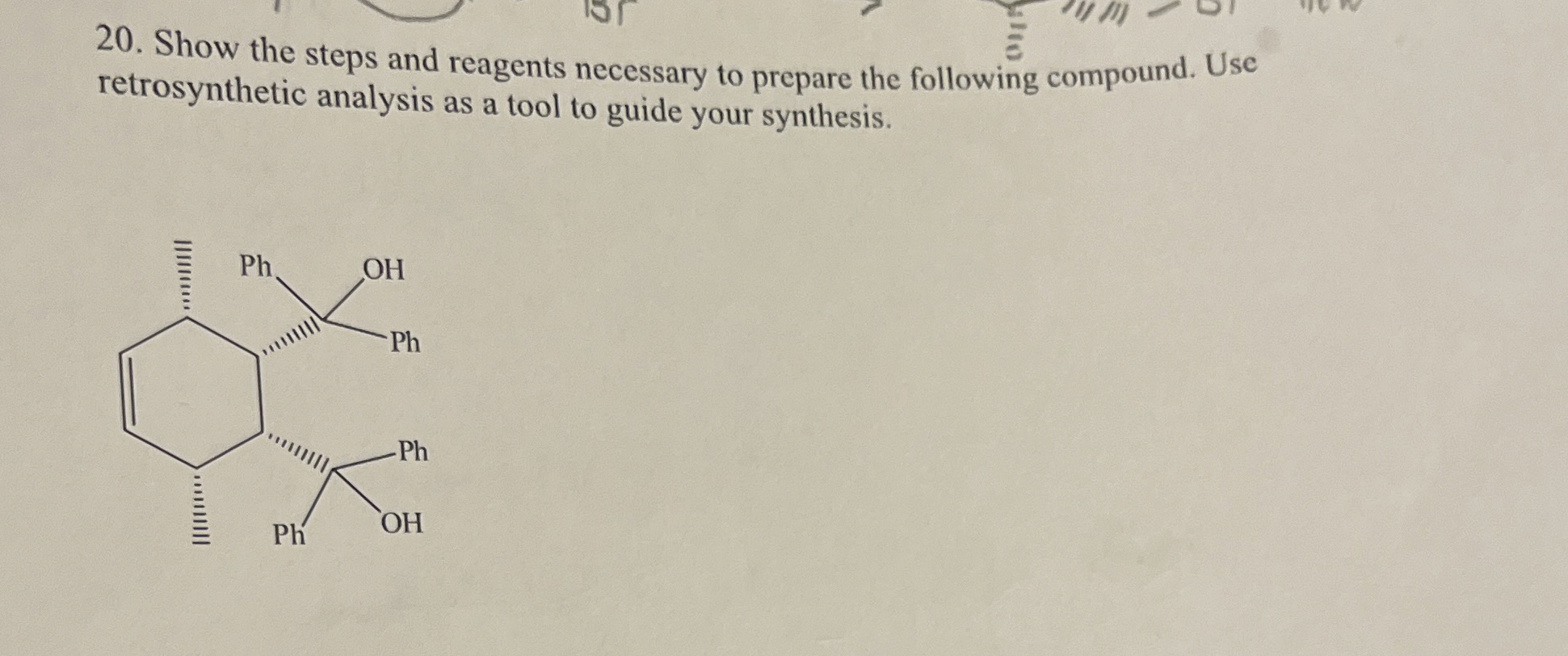 Solved Show the steps and reagents necessary to prepare the | Chegg.com