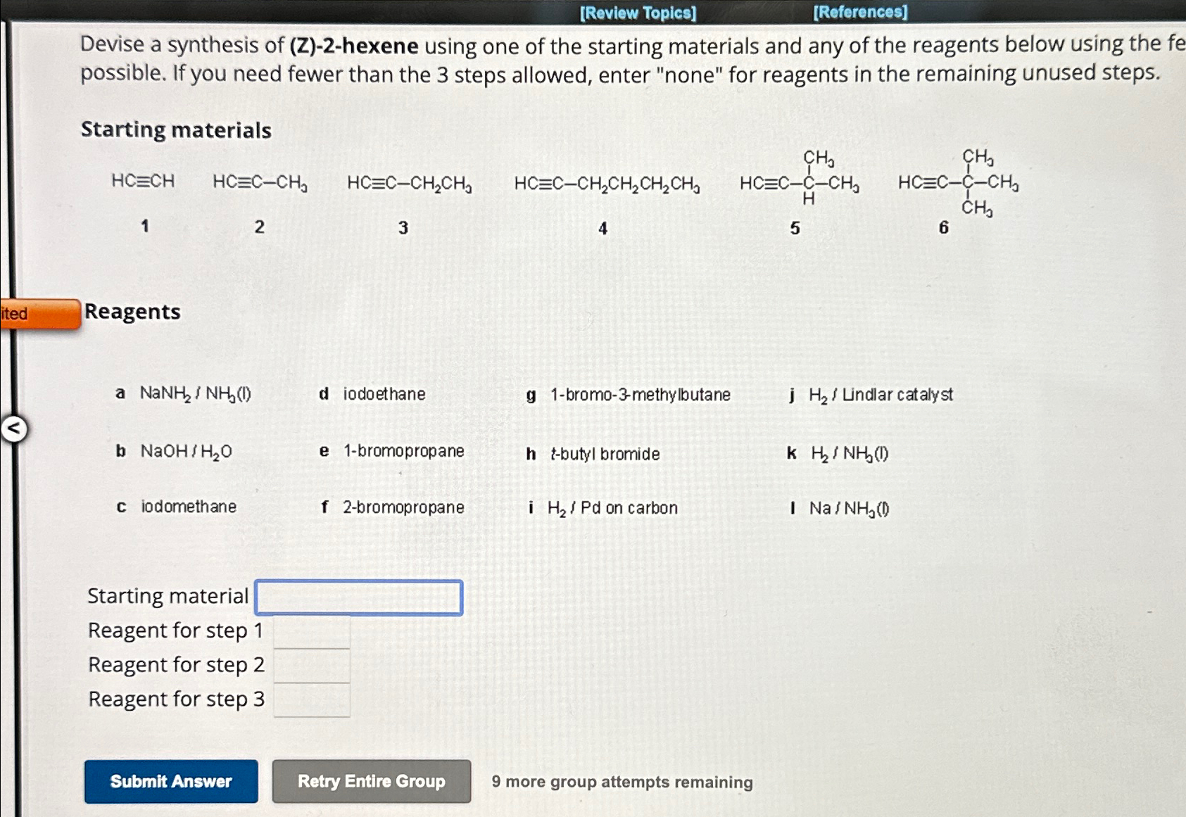 Solved [Review Topics][References]Devise a synthesis of | Chegg.com
