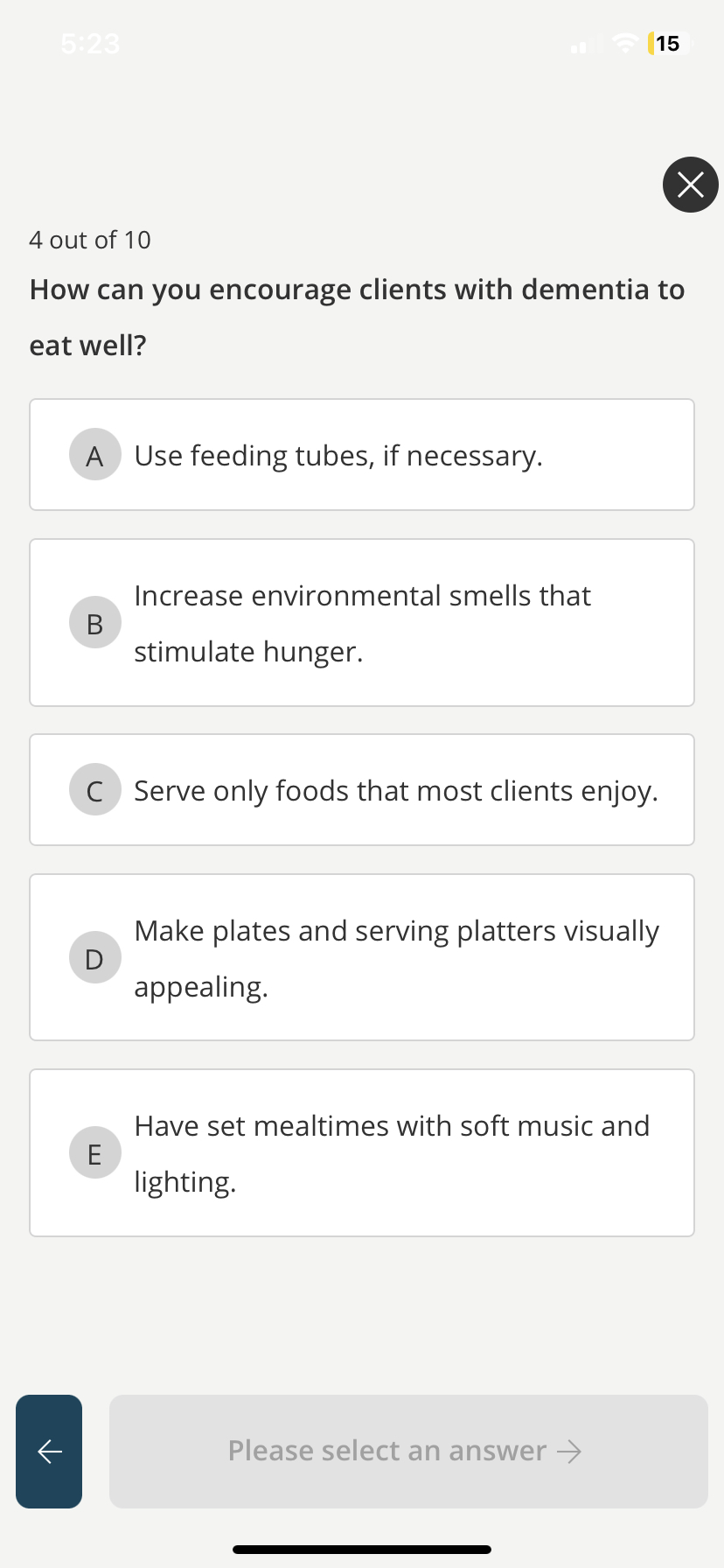 Solved 154 ﻿out of 10How can you encourage clients with | Chegg.com