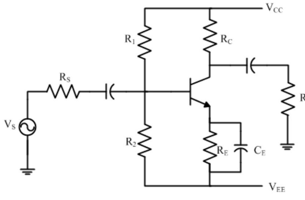 Solved 4. If Rs = 1 kohm, R= 100 kohm, R₂ = 10 kn, Re = | Chegg.com