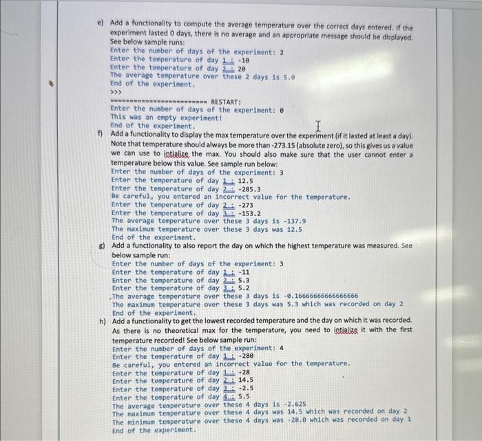 Solved xercise 2 his exercise is about temperature | Chegg.com
