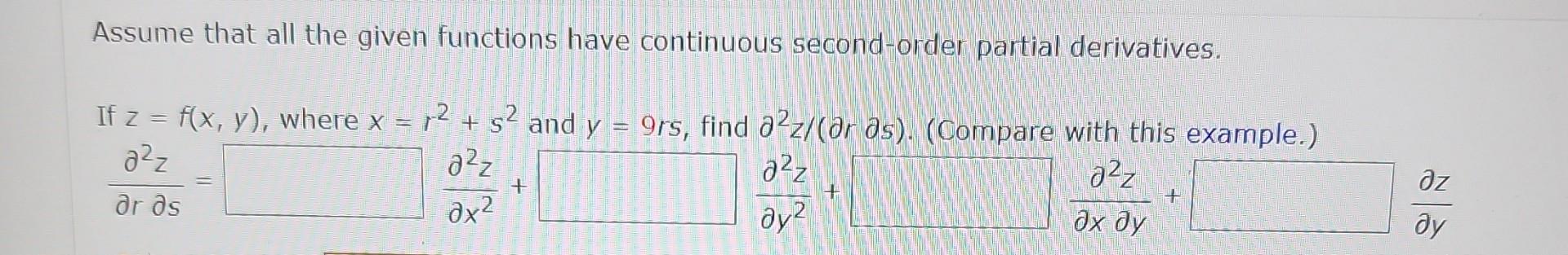 Solved Assume that all the given functions have continuous | Chegg.com