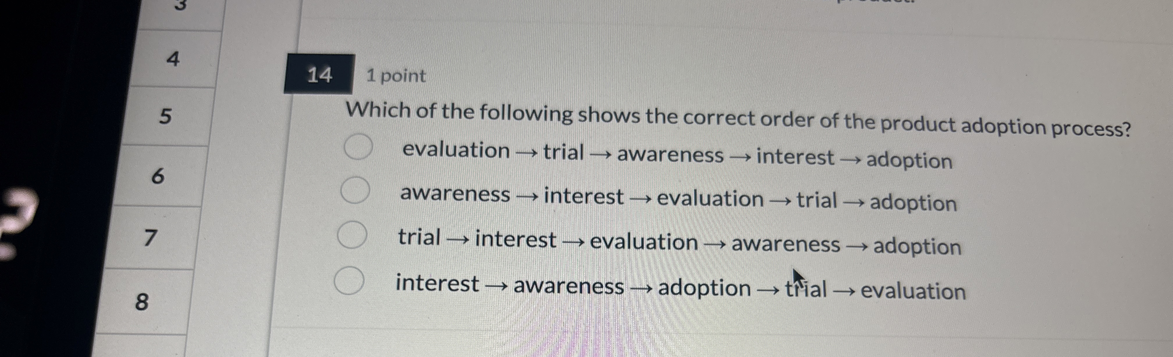 Solved 141 ﻿pointWhich of the following shows the correct | Chegg.com