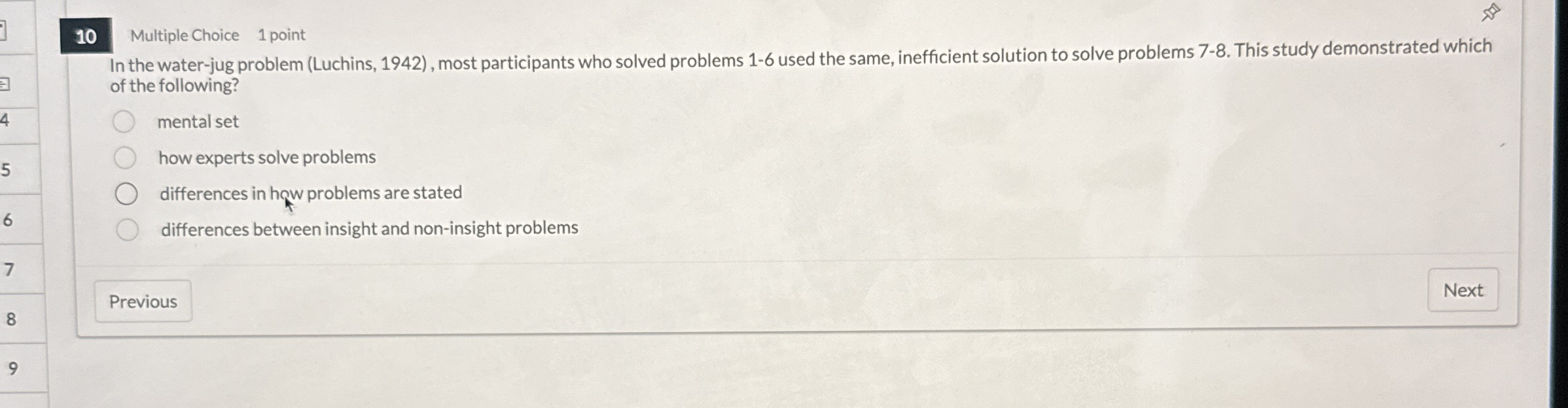 Solved 7Multiple Choice1 ﻿pointIn the ultimatum game study | Chegg.com