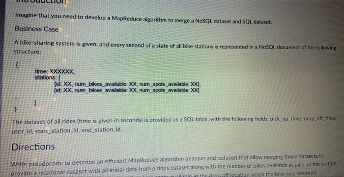 Solved Imagine that you need to develop a MapReduce | Chegg.com