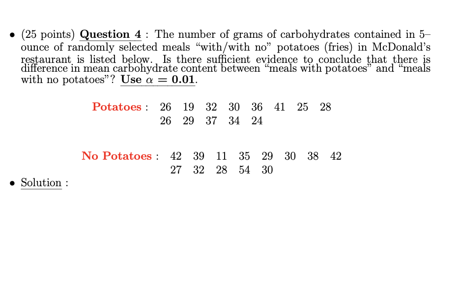Solved (25 points) Question 4 : The number of grams of | Chegg.com Solved (25 points) Question 4 : The number of grams of | Chegg.com