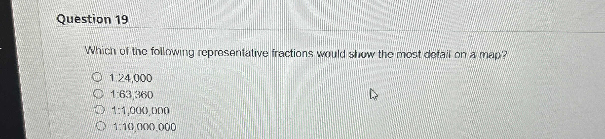 Solved Question 19Which of the following representative | Chegg.com