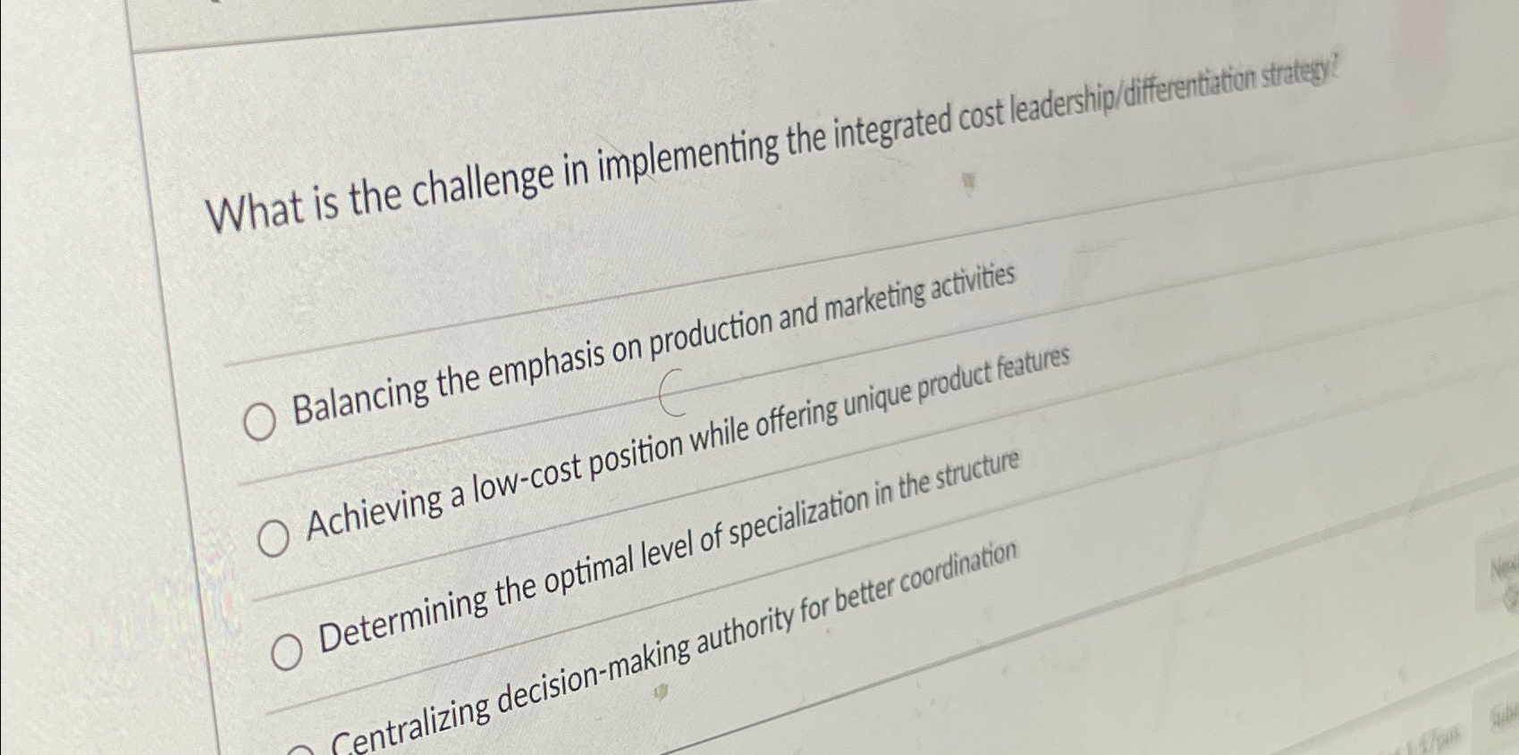 Solved What is the challenge in implementing the integrated | Chegg.com