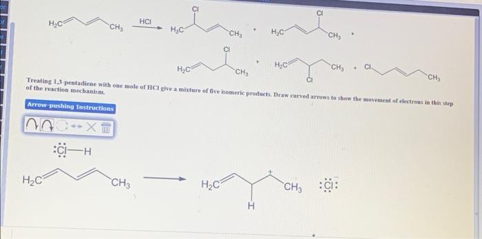 Solved o Hac HCI "CH₃ нус "CH HC CH women нс HC CH, CHE -CH3 | Chegg.com