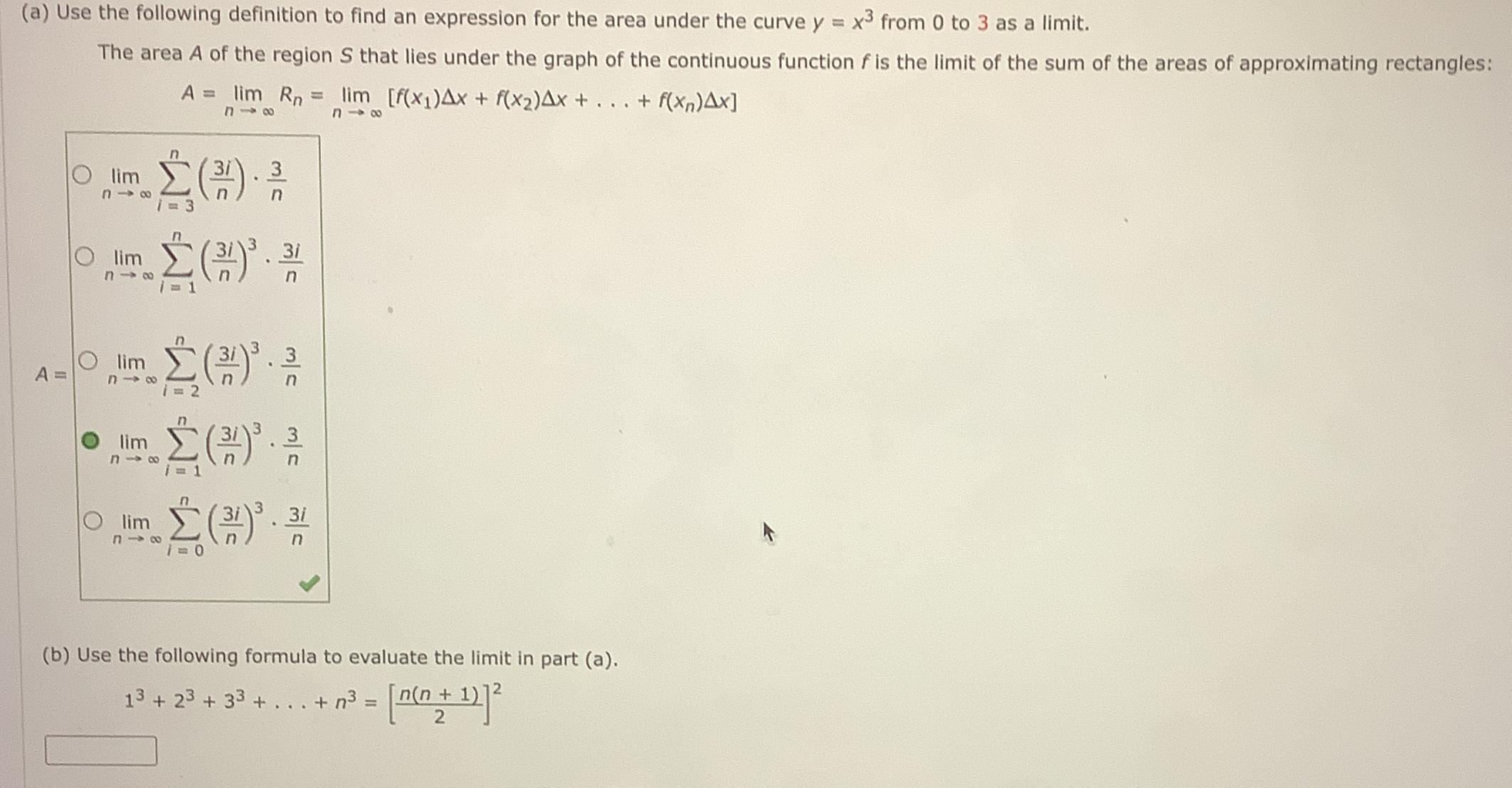 Solved (a) ﻿Use the following definition to find an | Chegg.com