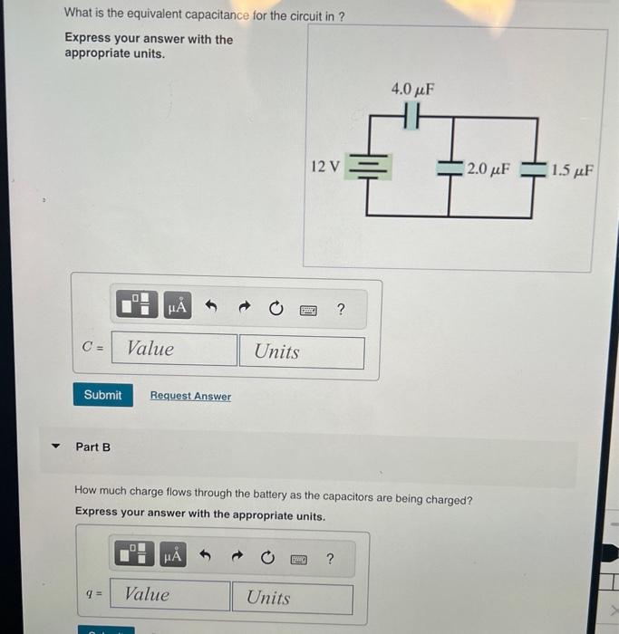 Solved How much charge flows through the battery as the | Chegg.com