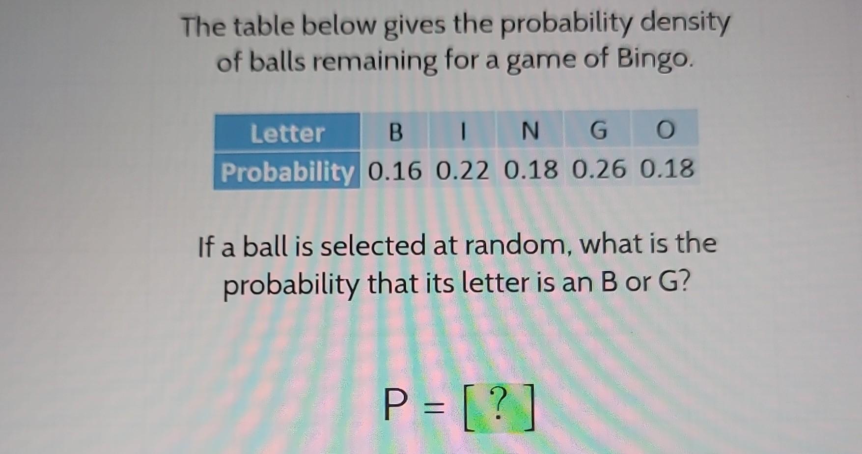 Solved The table below gives the probability density of | Chegg.com