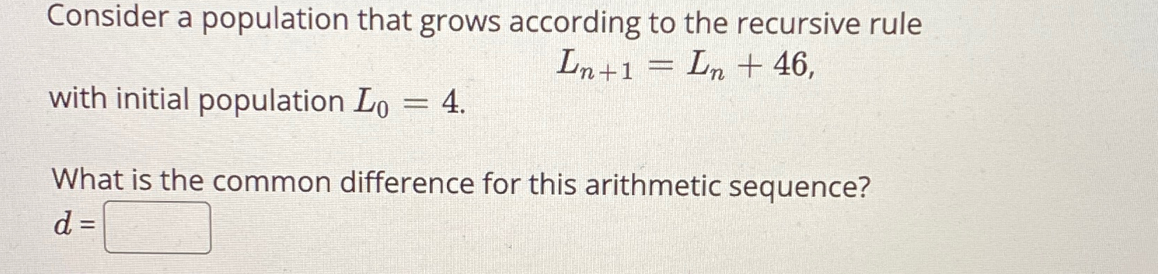 Consider a population that grows according to the | Chegg.com