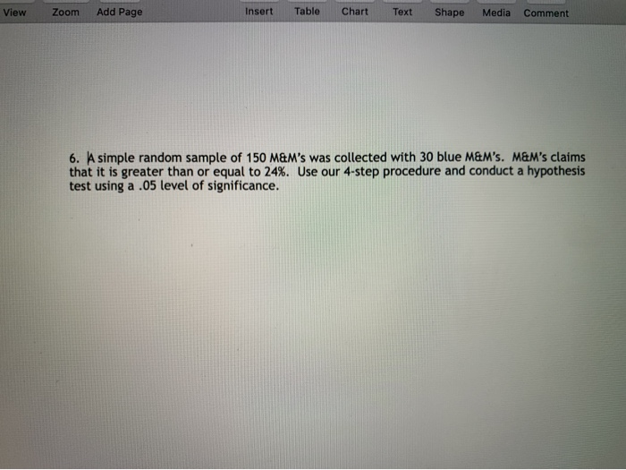 Solved View Zoom Add Page Insert Table Chart Text Shape | Chegg.com