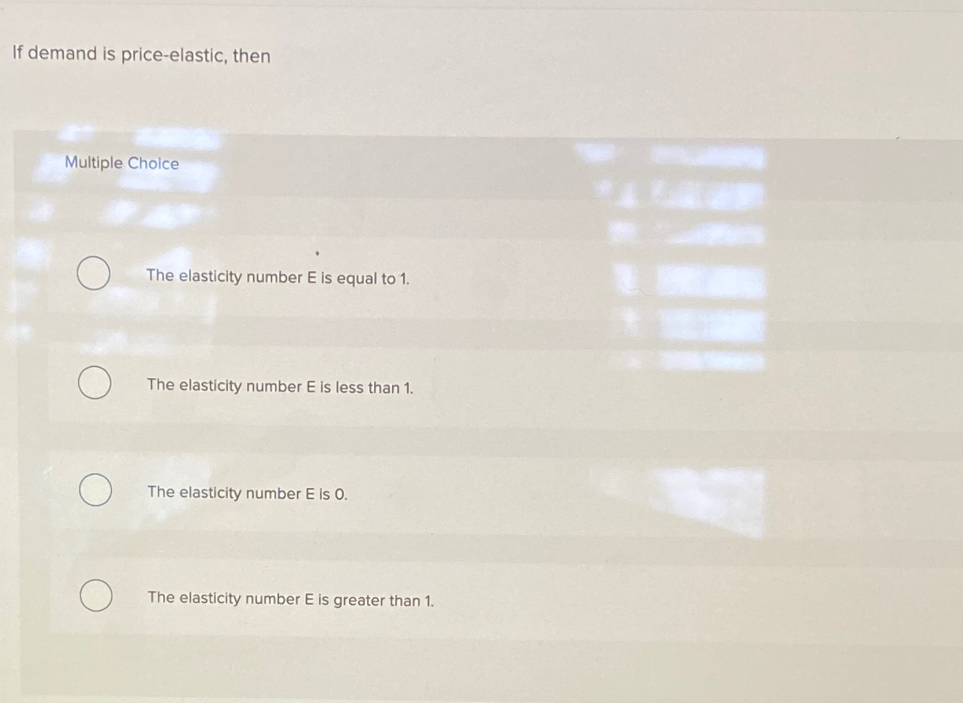 Solved If demand is price-elastic, thenMultiple ChoiceThe | Chegg.com